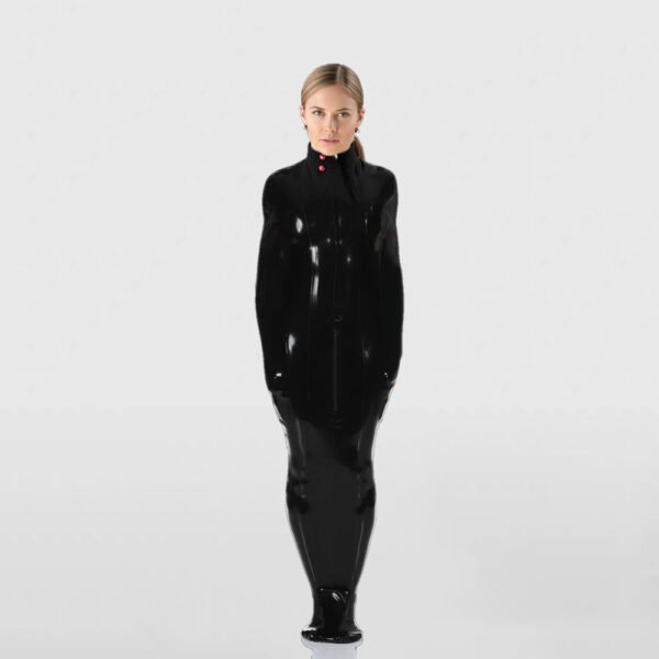 Women’s Latex Sleepsack – Tight-Fitting Catsuit with Fetish Restraint ...